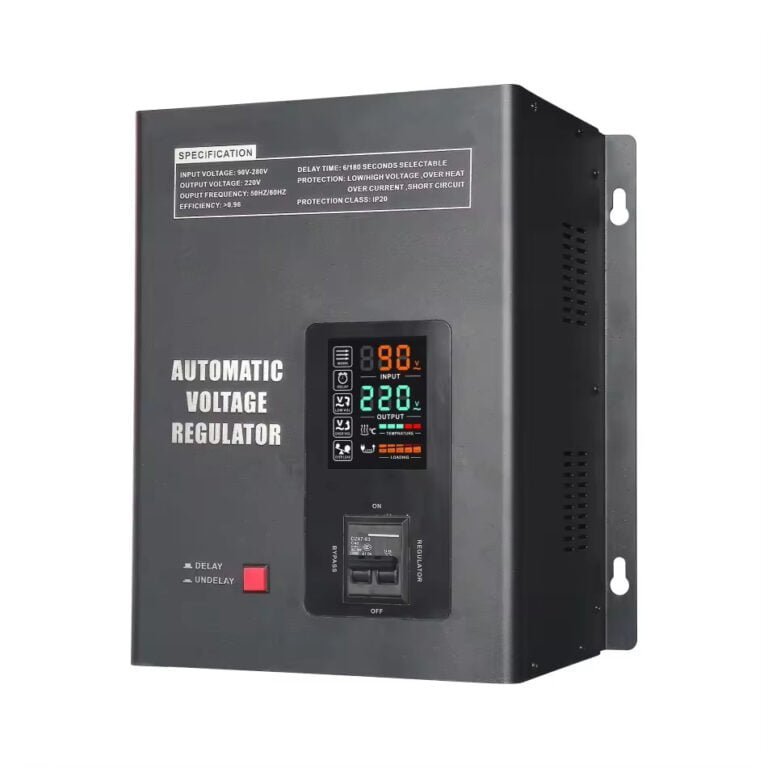 SVC-W Automatic Electronic AVR Voltage Regulator / Voltage Stabilizer ...